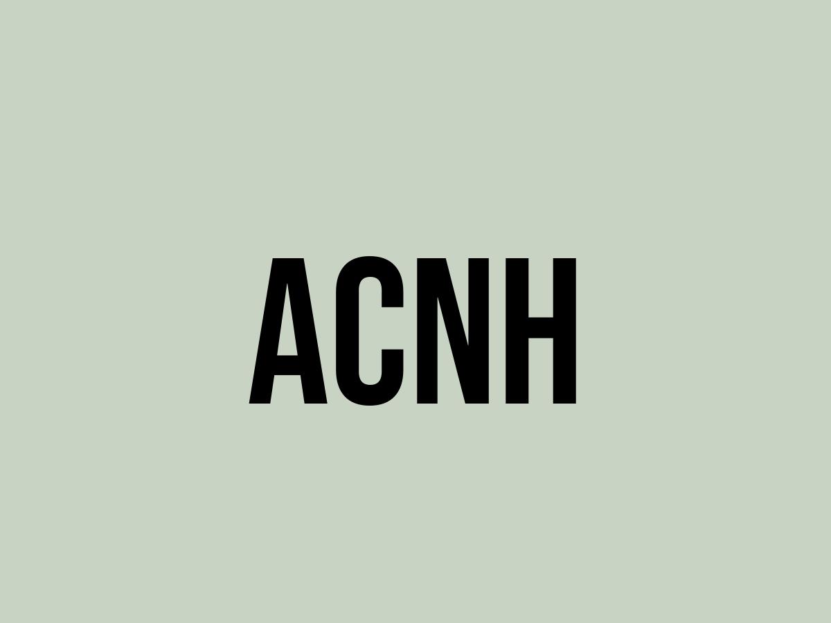 What Does Acnh Mean? - Meaning, Uses and More - FluentSlang
