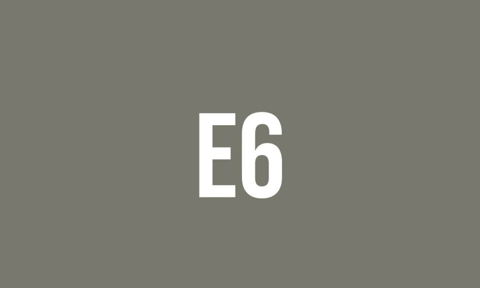 What Does E6 Mean Meaning Uses And More FluentSlang What Does E6 Mean Meaning Uses And More FluentSlang