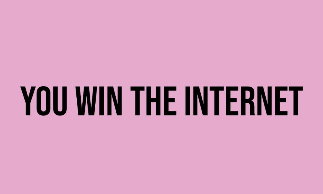 What Does You Win The Internet Mean? - Meaning, Uses and More - FluentSlang